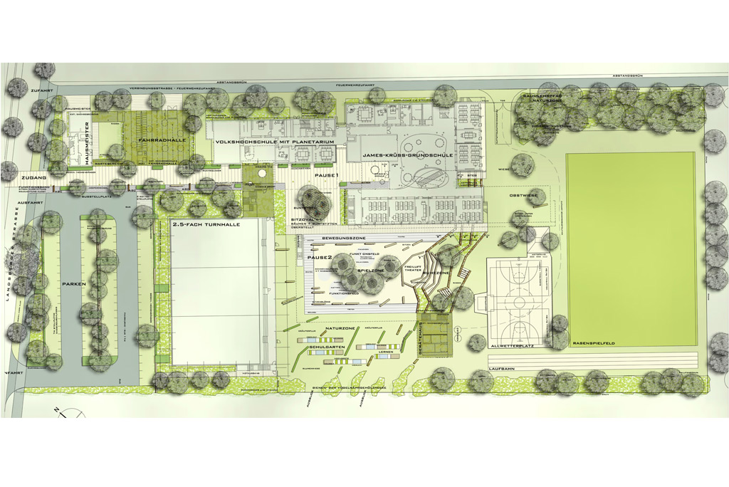 FREIRAUM PLAN - Neuplanung Grundschule